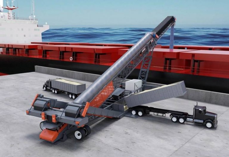 Superior Unveils Mobile Ship Loading Conveyor – AL-SINDBAD Navigation