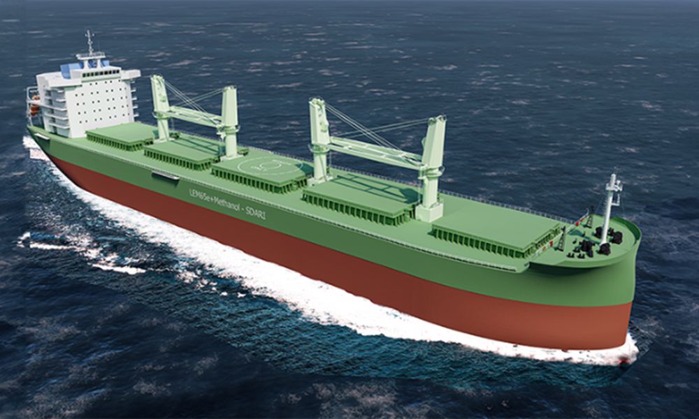 Lemissoler showcases China shipbuilding’s first methanol-fuelled ...