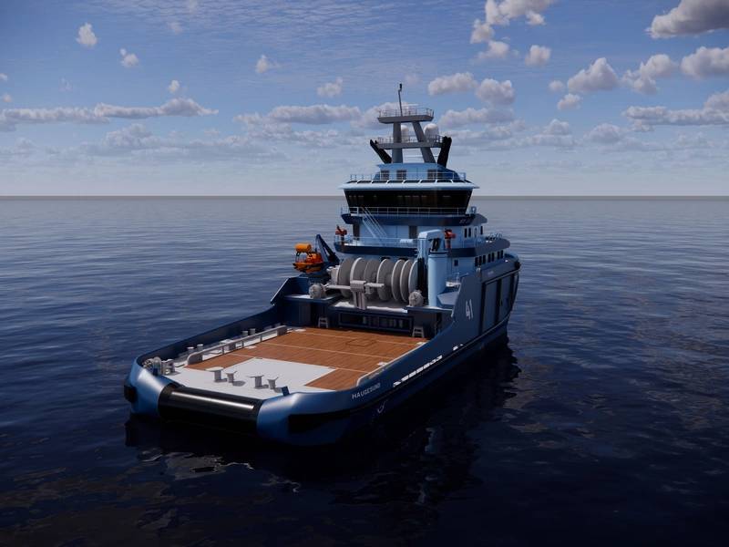 Østensjø Rederi Orders its Most Powerful Offshore Tugboat – AL-SINDBAD ...